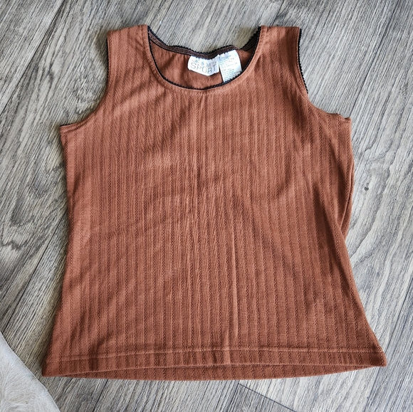 Jaclyn Smith | Tops | Jaclyn Smith Sport Vintage 9s Knit Tank Size S ...